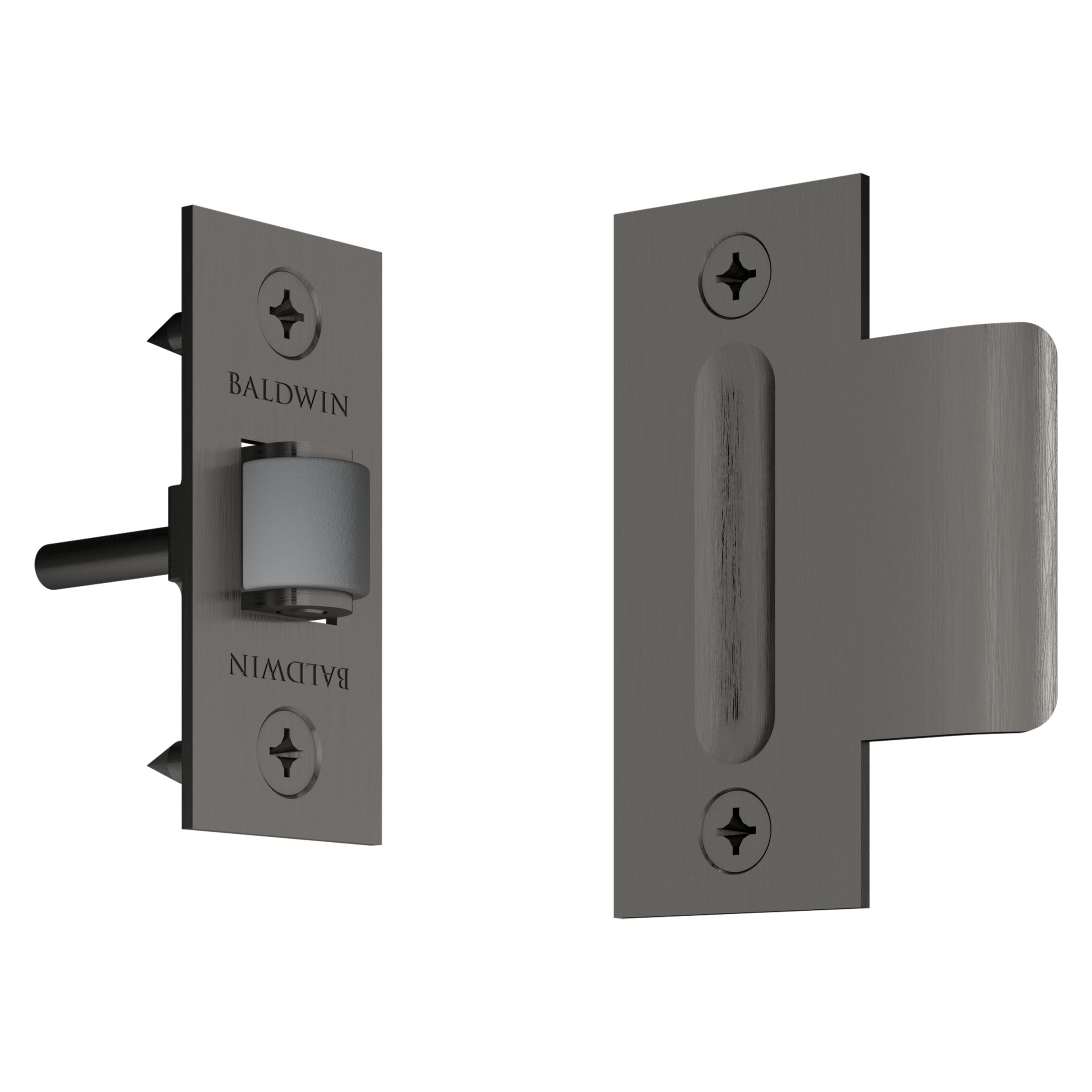 0440 Adjustable Roller Catch - Lifetime (PVD) Graphite Nickel | Baldwin ...